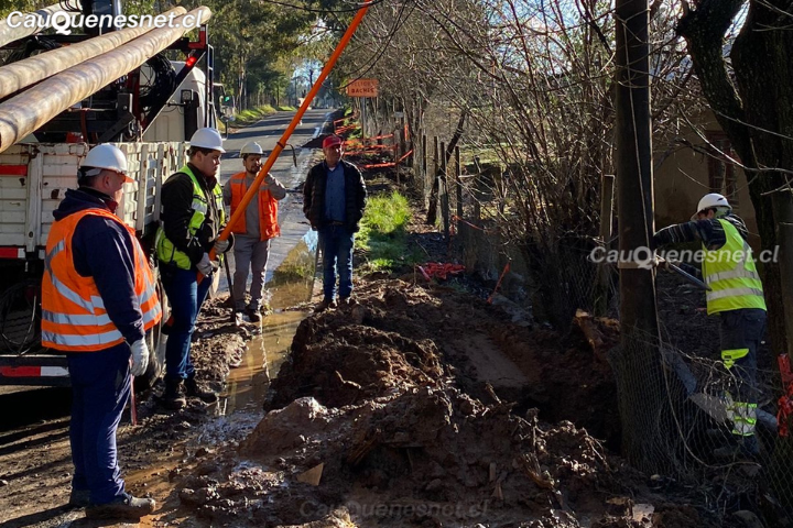 En Cauquenes instalan postación para alimentar pozos profundos en el ...